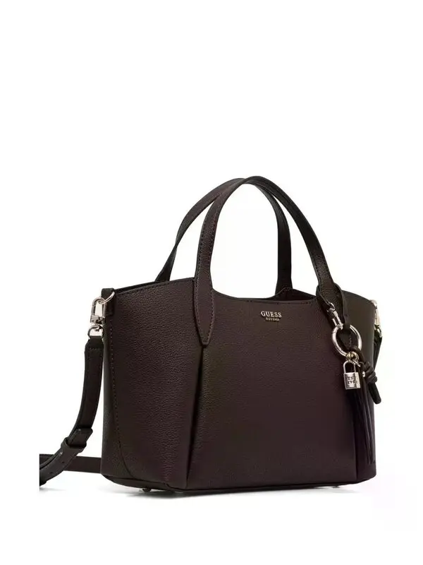Guess Melody Logo-plaque Tote Bag - Brown