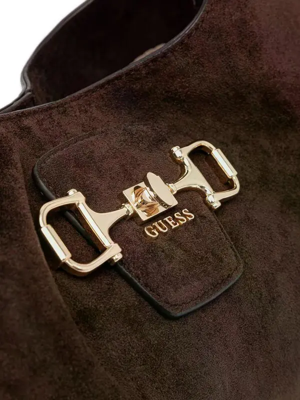 Guess Sunset Horsebit-detail Shoulder Bag