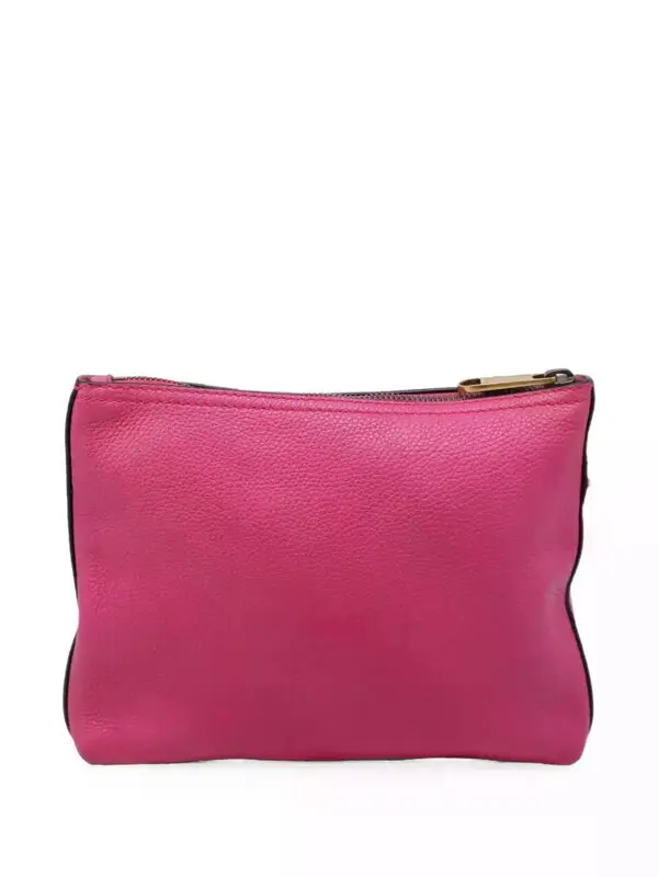 Gucci Logo-print Leather Clutch Bag