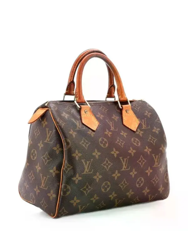 LOUIS VUITTON Speedy Handbag Monogram Canvas 25 Satchel
