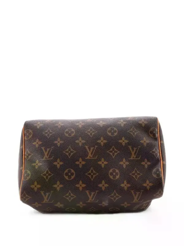 LOUIS VUITTON Speedy Handbag Monogram Canvas 25 Satchel