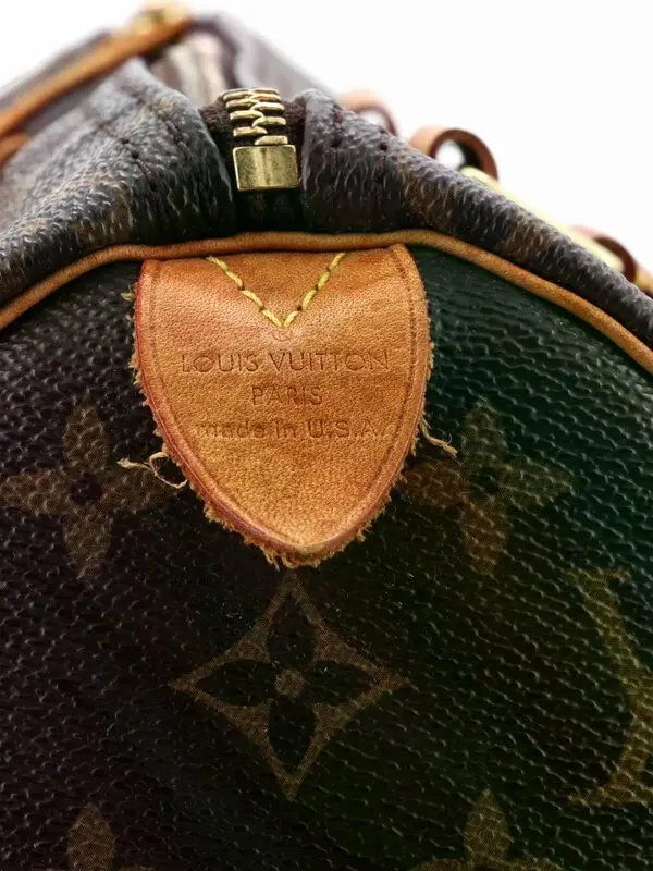 LOUIS VUITTON Speedy Handbag Monogram Canvas 25 Satchel