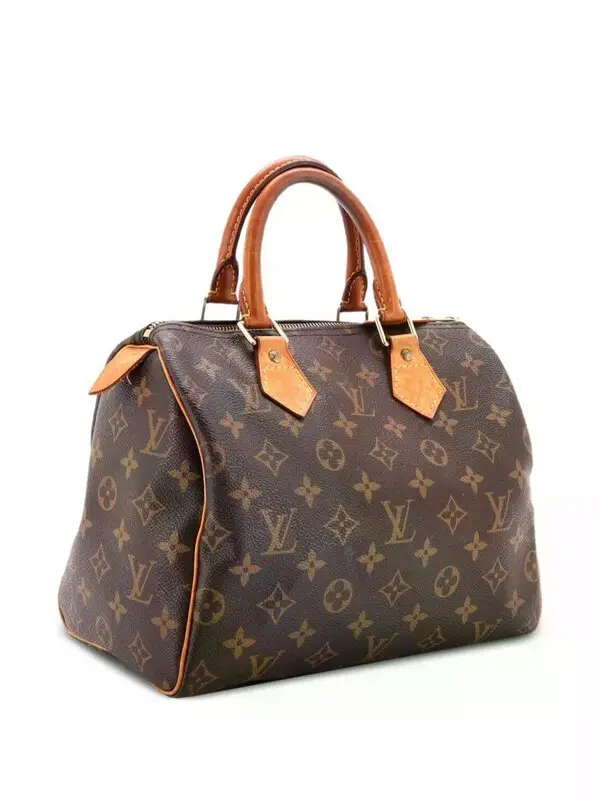 LOUIS VUITTON Speedy Handbag Monogram Canvas 25 Satchel