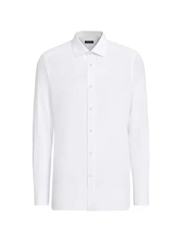 Zegna Spread-collar Shirt