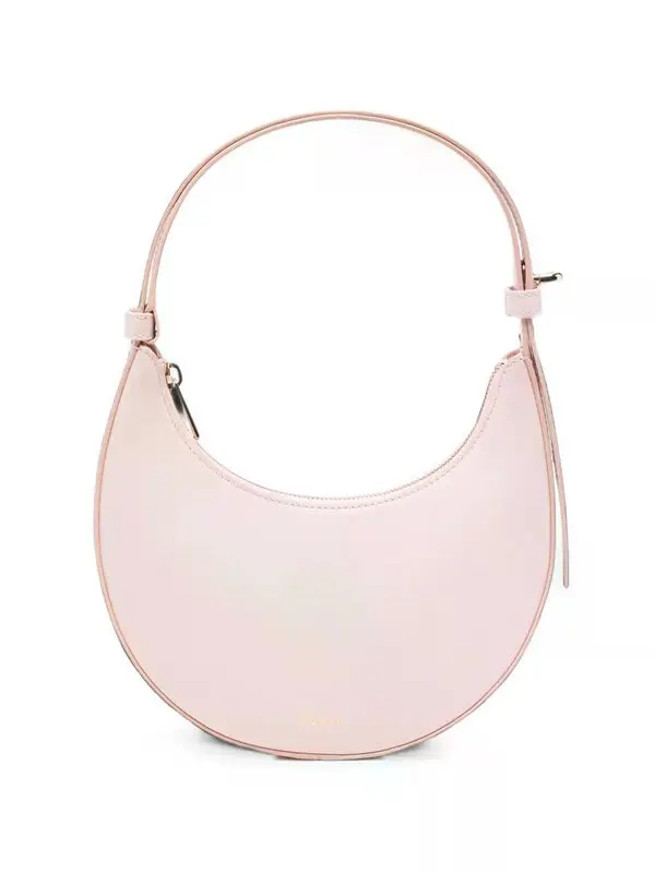 Furla Crescent-shaped Leather Tote Bag