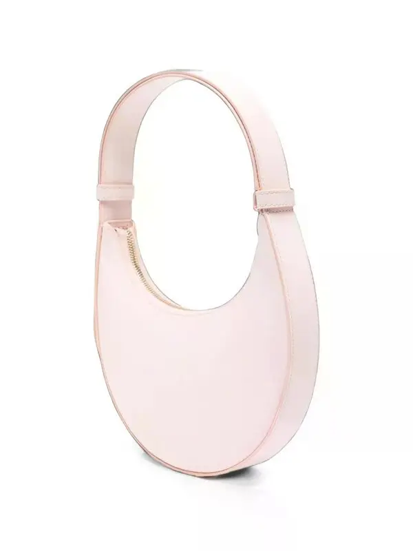 Furla Crescent-shaped Leather Tote Bag