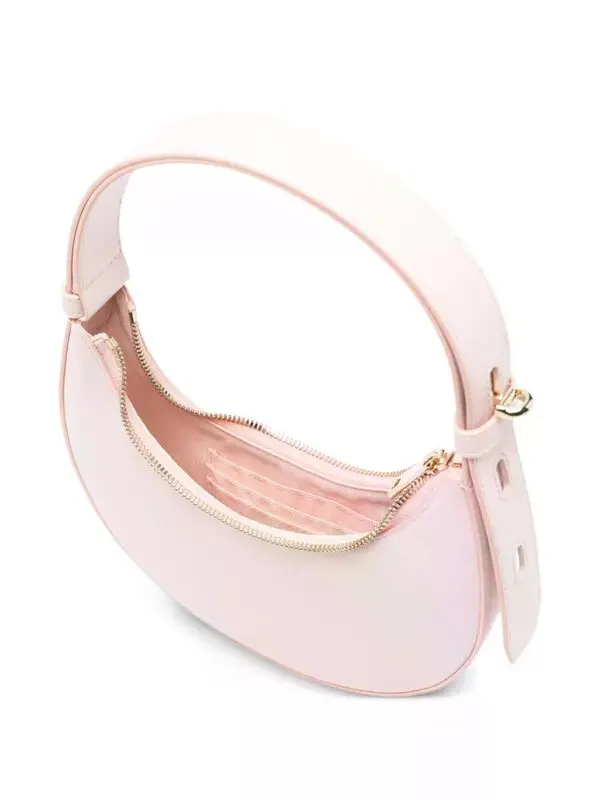 Furla Crescent-shaped Leather Tote Bag
