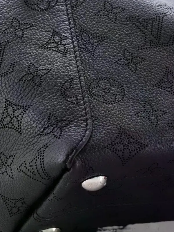 LOUIS VUITTON Hina Handbag Mahina Leather Pm Shoulder Bag