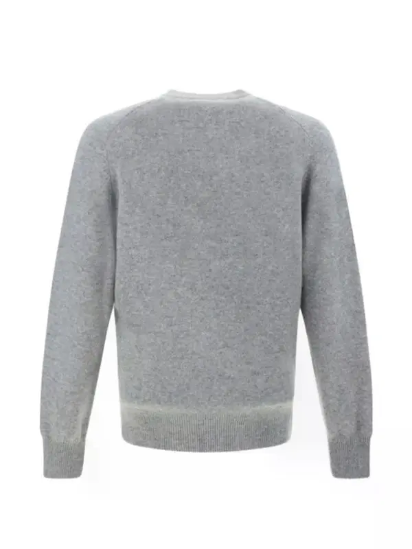 Brunello Cucinelli V-neck Cashmere Sweater - Grey