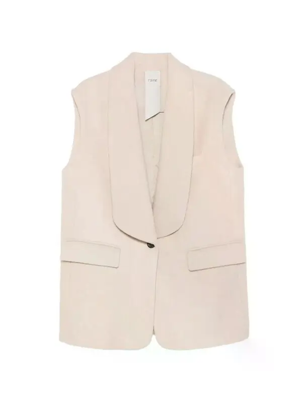 RAME Shawl-lapel Gilet