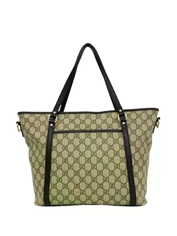 Gucci 2000-2015 Gg Supreme Joy Convertible Tote Satchel