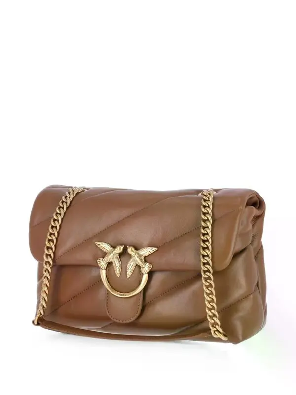 Pinko Medium Love Bag Quilted Leather Shoulder Bag