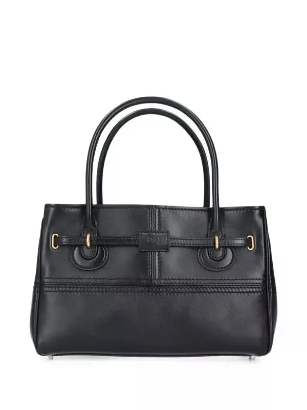 Chloé Small Paddington Padlock-detail Leather Tote Bag