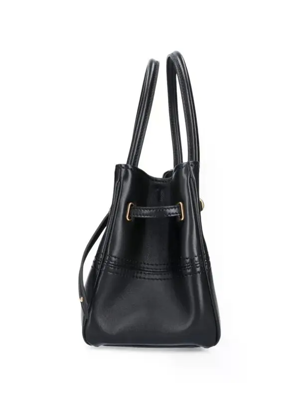 Chloé Small Paddington Padlock-detail Leather Tote Bag