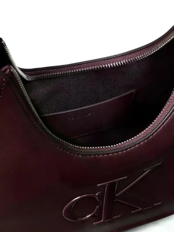 Calvin Klein Logo-embossed Tote Bag - Purple