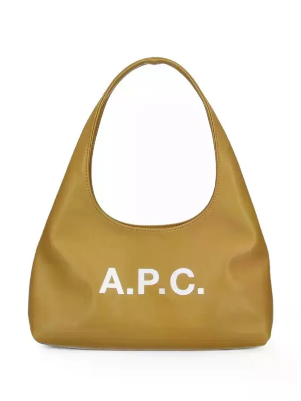 A.p.c. Baby Ninon Logo-print Tote Bag - Brown