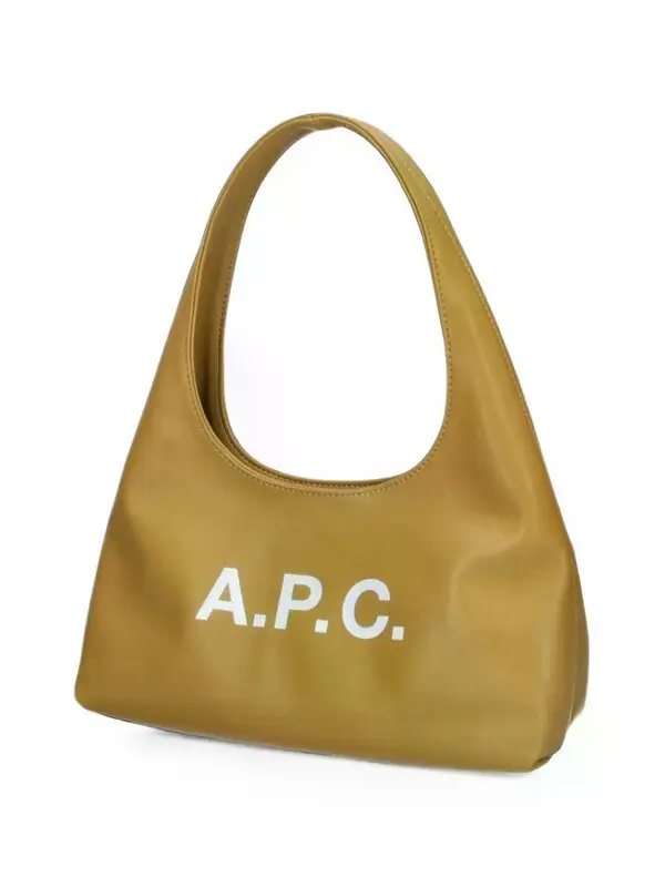 A.p.c. Baby Ninon Logo-print Tote Bag - Brown