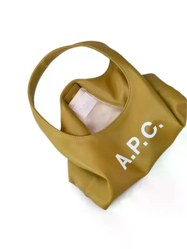 A.p.c. Baby Ninon Logo-print Tote Bag - Brown