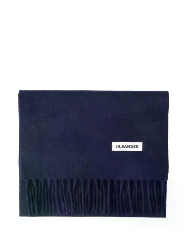 JIL SANDER Slim Wool Scarf
