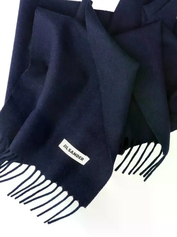 JIL SANDER Slim Wool Scarf