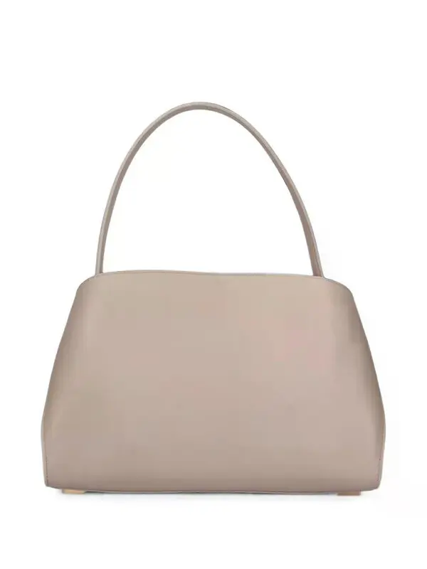FERRAGAMO Hug Soft Bicolor Shoulder Bag - Neutrals