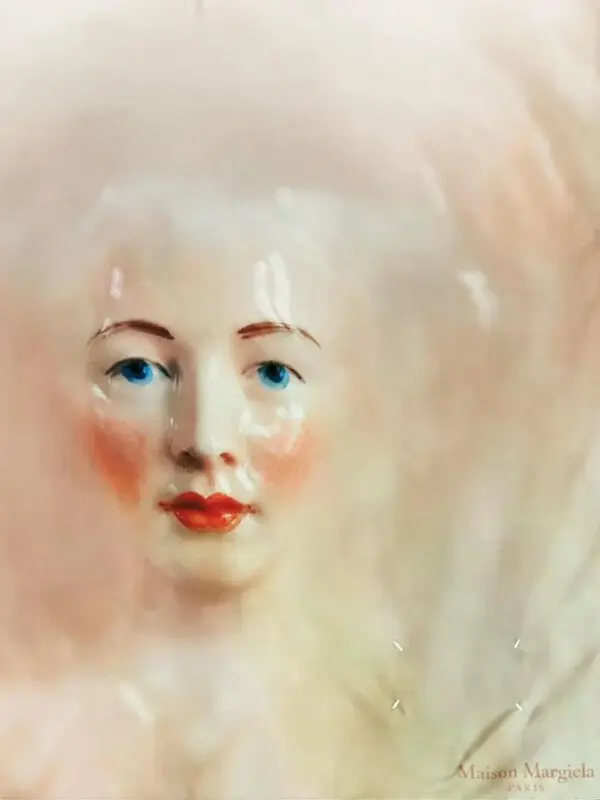 MAISON MARGIELA Porcelain Doll-print Scarf
