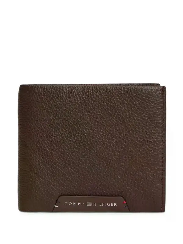 Tommy Hilfiger Logo-plaque Bifold Wallet - Brown