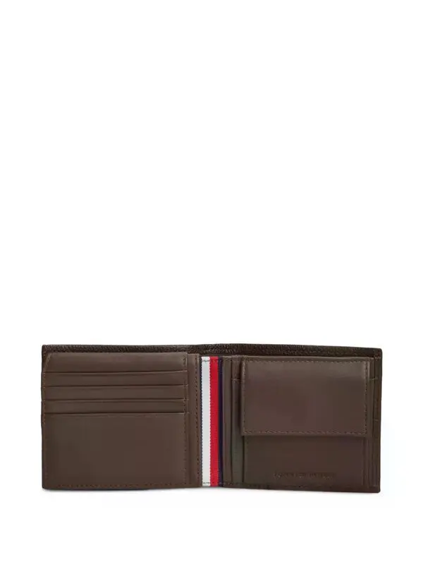 Tommy Hilfiger Logo-plaque Bifold Wallet - Brown