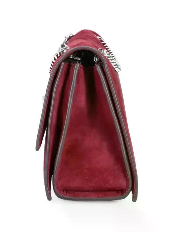 Tory Burch Kira Turnlock Suede Shoulder Bag