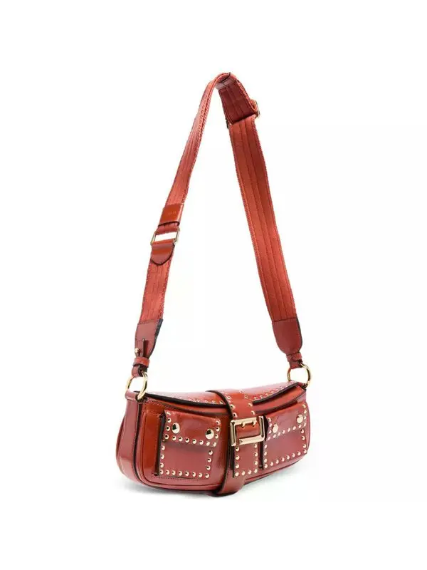 LANCEL Multipocket Stud-embellished Shoulder Bag