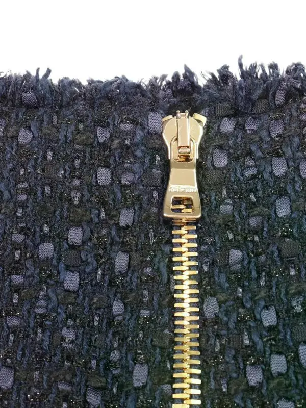 Balmain 2010s Double-breasted Mini Skirt