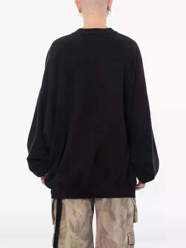 Rick Owens Hun Crew-neck Sweatshirt