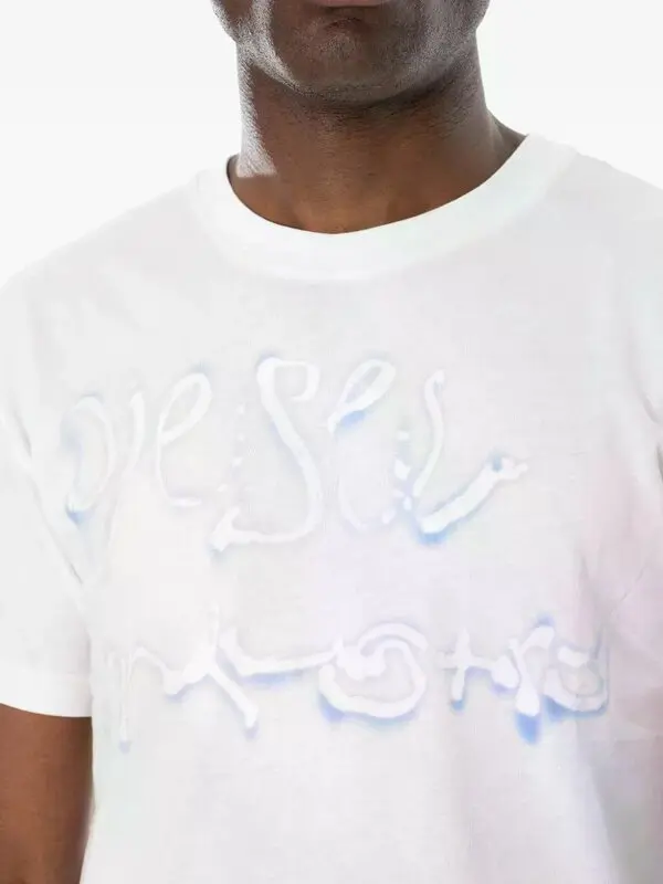 DIESEL® T-norm-v8 Logo-print T-shirt