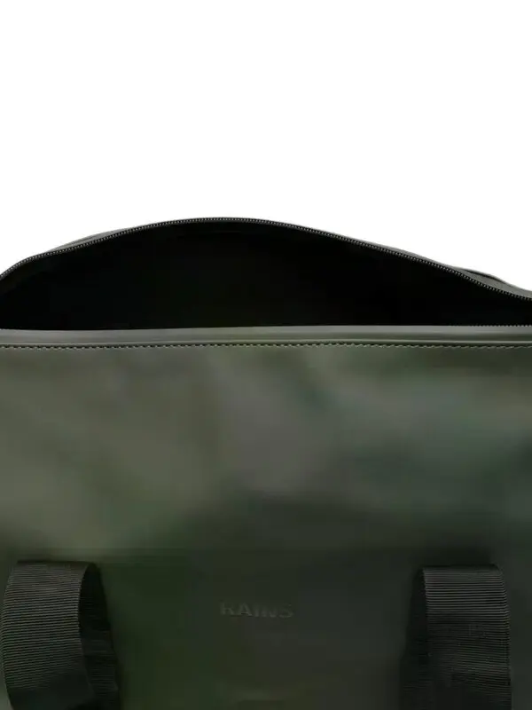 Rains Hifo Logo-debossed Holdall - Green