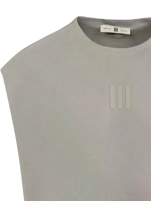 Fear Of God Perforated Logo-print T-shirt