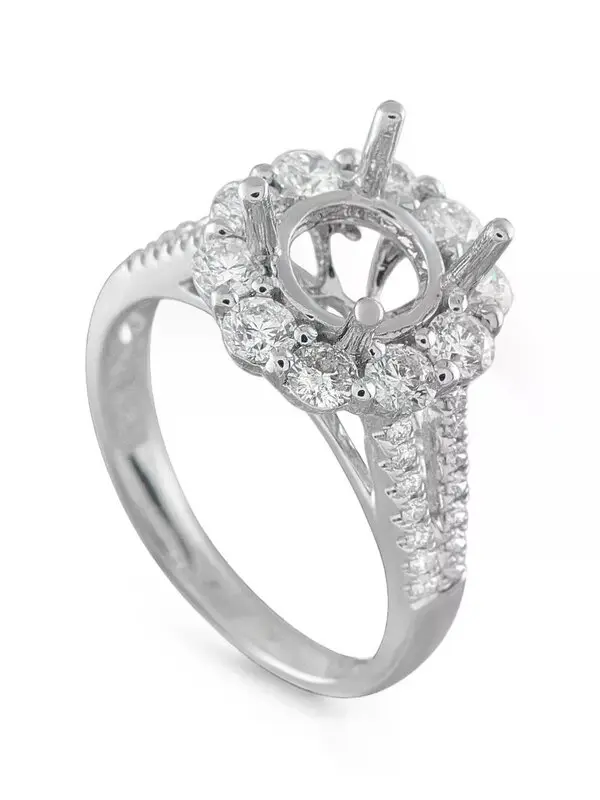 LB EXCLUSIVE Diamond Floral-halo Ring