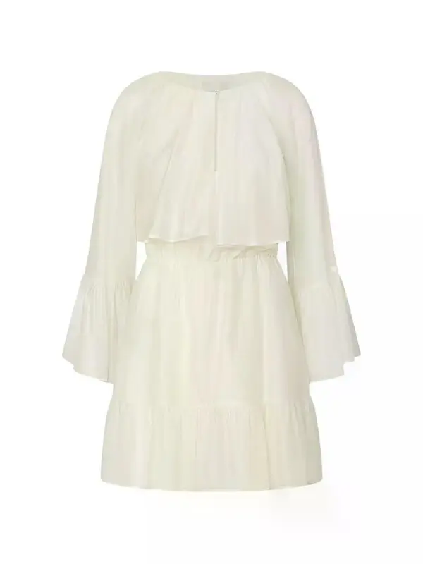Liu Jo Ruffled Muslin Mini Dress