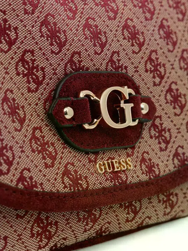 Guess Samantha Logo-monogram Shoulder Bag