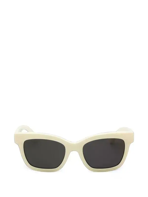 Off-White Lincoln Square-frame Sunglasses - Neutrals