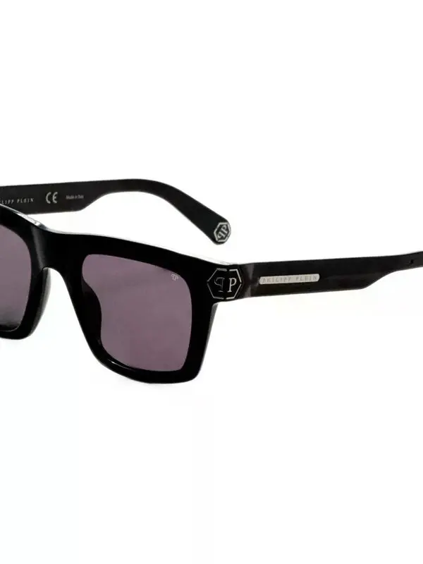 Philipp Plein Logo-plaque Square-frame Sunglasses