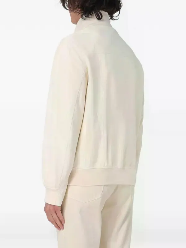 Brunello Cucinelli Zip-up Leather Jacket