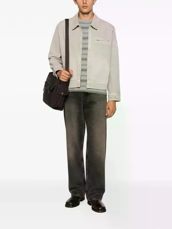 A.p.c. Zip-up Corduroy-collar Jacket