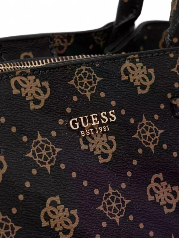 Guess Allegra Monogram-print Tote Bag