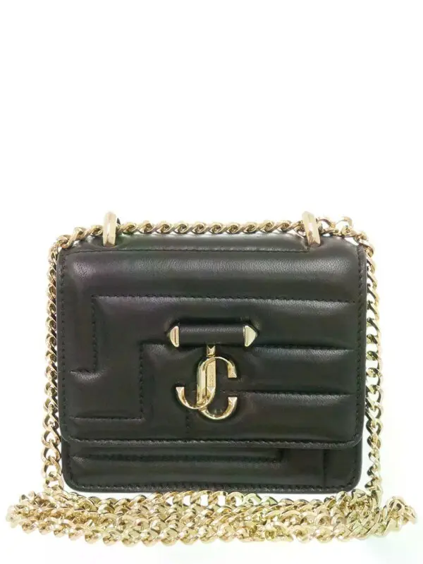 JIMMY CHOO 2010-2026 Micro Quilted Nappa Varenne Avenue Quad Crossbody Bag - Black