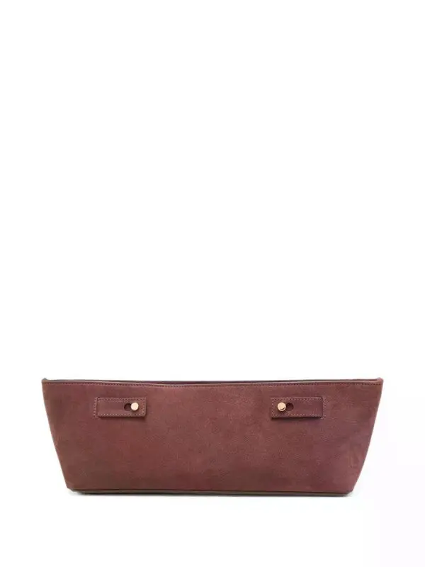 Erika Cavallini Suede Clutch Bag