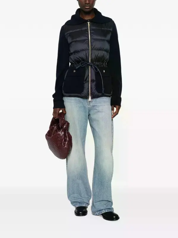 Moncler Padded Panelled Cardigan