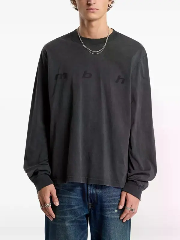 MISBHV Logo-print Long-sleeved T-shirt