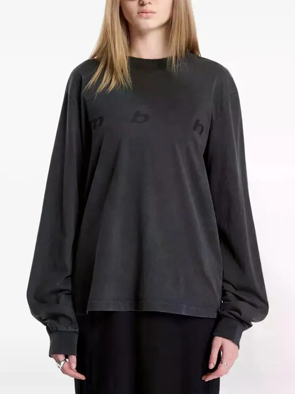 MISBHV Logo-print Long-sleeved T-shirt