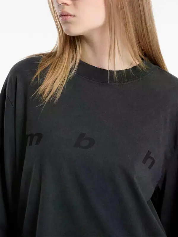 MISBHV Logo-print Long-sleeved T-shirt
