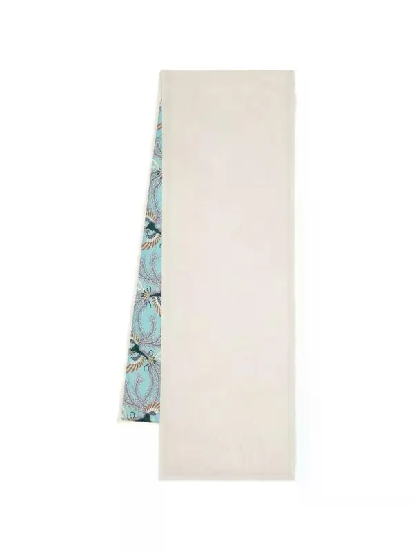 Shanghai Tang Two-faced Phoenix-print Double-sided Scarf